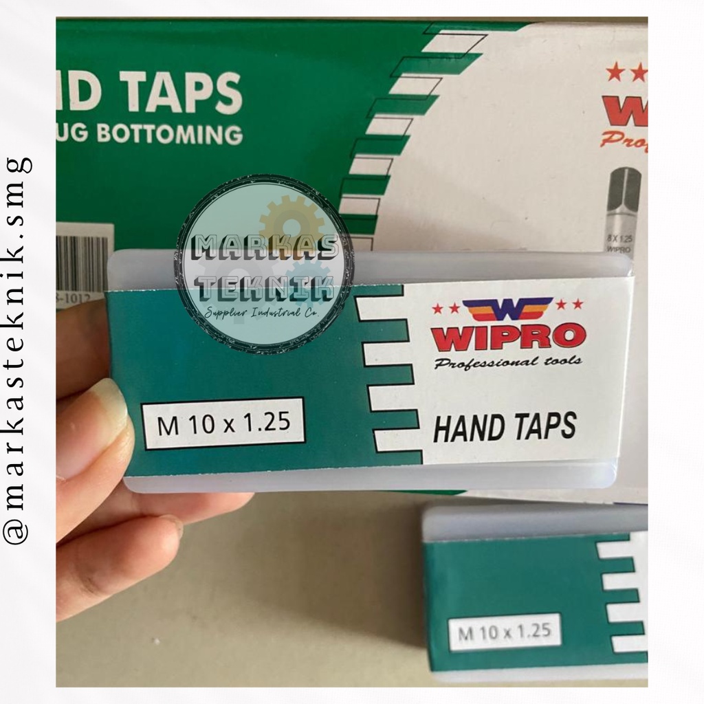 Jual WIPRO Hand Taps M10X1,25 MM / WIPRO Handtaps M 10 X 1,25 MM ...