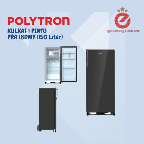 Jual Kulkas 1 pintu Polytron PRA 18 DMY (150Liter) | Shopee Indonesia