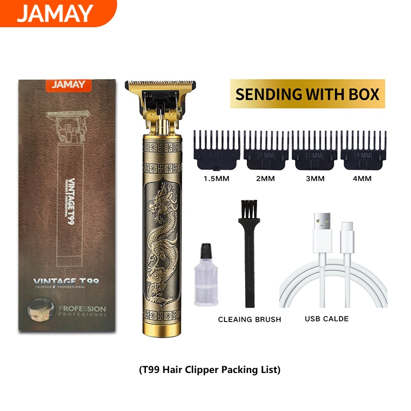 Jual JAMAY Alat Cukur Rambut Elektrik /Cukur Jenggot /Mesin Potong Rambut/ Hair Clipper /Mini ...