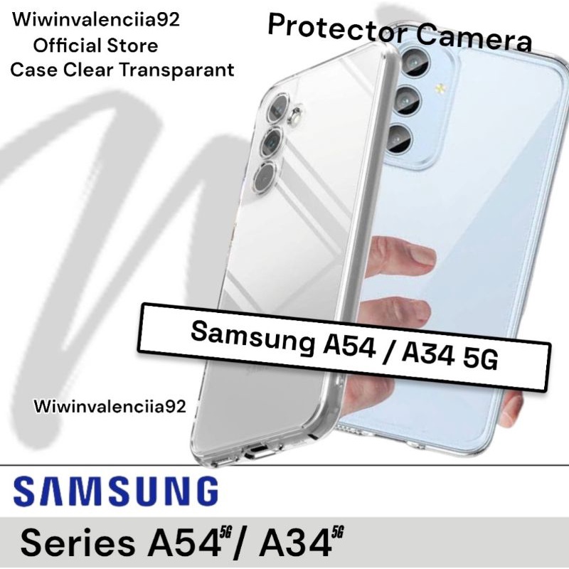 Jual TPU Clear Samsung A56 A36 A26 A17 A16 A15 A25 A55 A54 A35 A34 A14 A07 A06 5G/4G Soft Case ...
