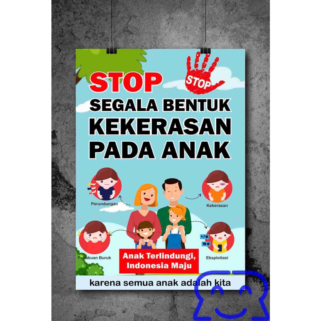 Jual Poster Ramah anak. anti Bullying, stop bullying, Cyber Bullying, perudungan, kekerasan pada ...