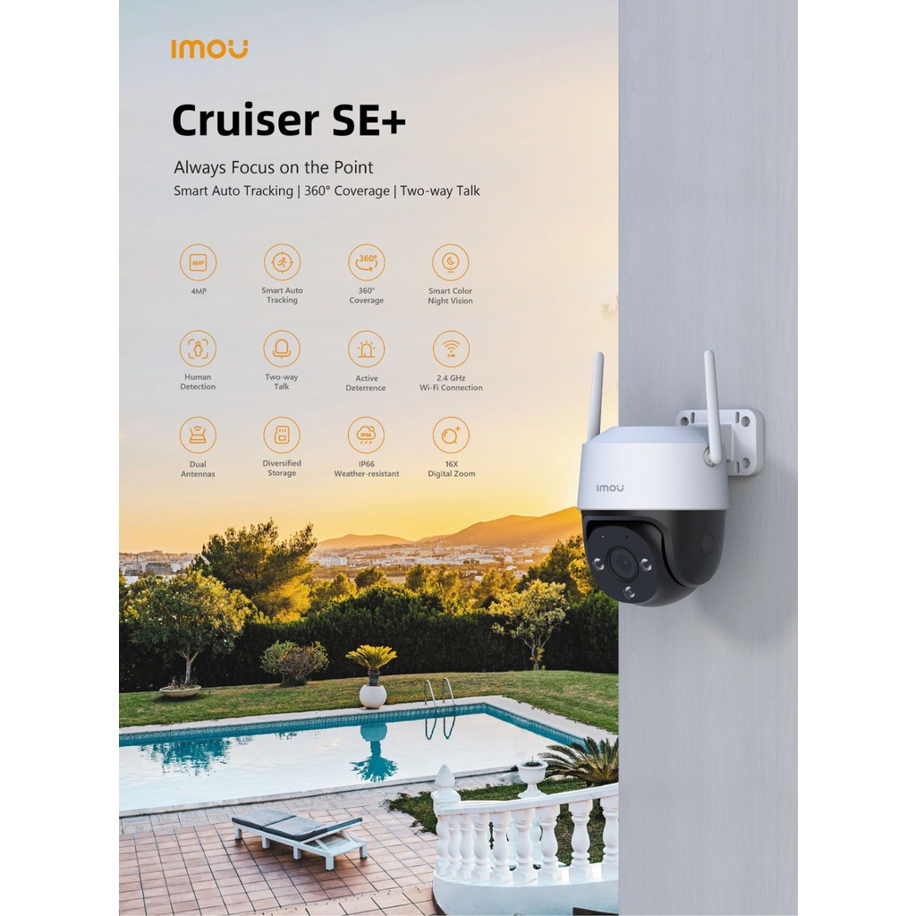 Jual Imou Cruiser se+ 4MP Smart Tracking & Full Colour Night Vision ...
