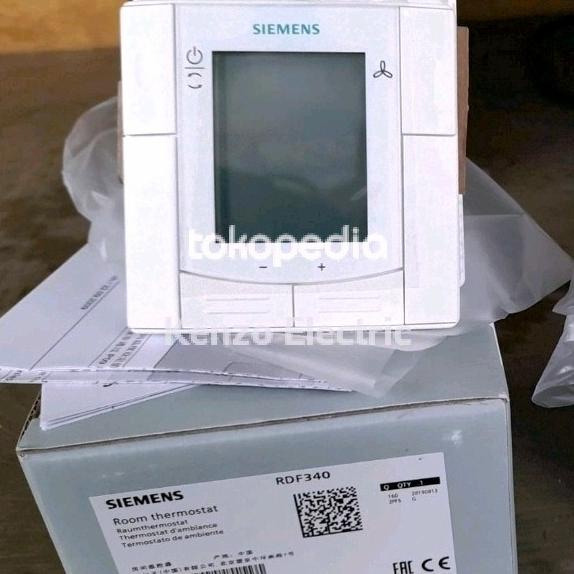 Jual Flush Mounted Room Thermostats Rdf340 Siemens | Shopee Indonesia