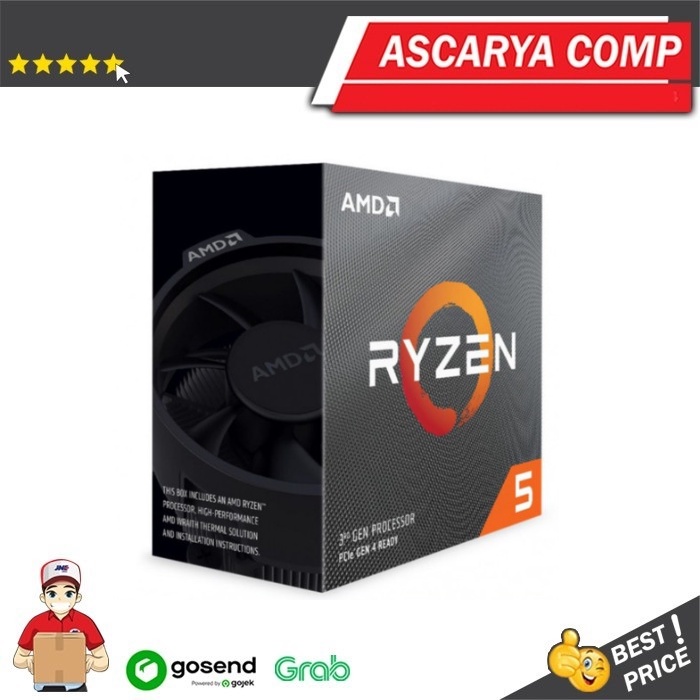 Jual AMD RYZEN 5 4500 | Processor AMD AM4 Zen 2 Renoir 6 Cores 12 ...