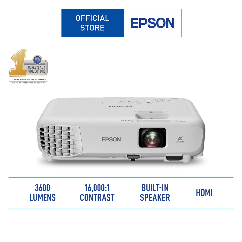 Jual Epson Projector EB-X06 XGA 3LCD 3600 Lumens | Shopee Indonesia