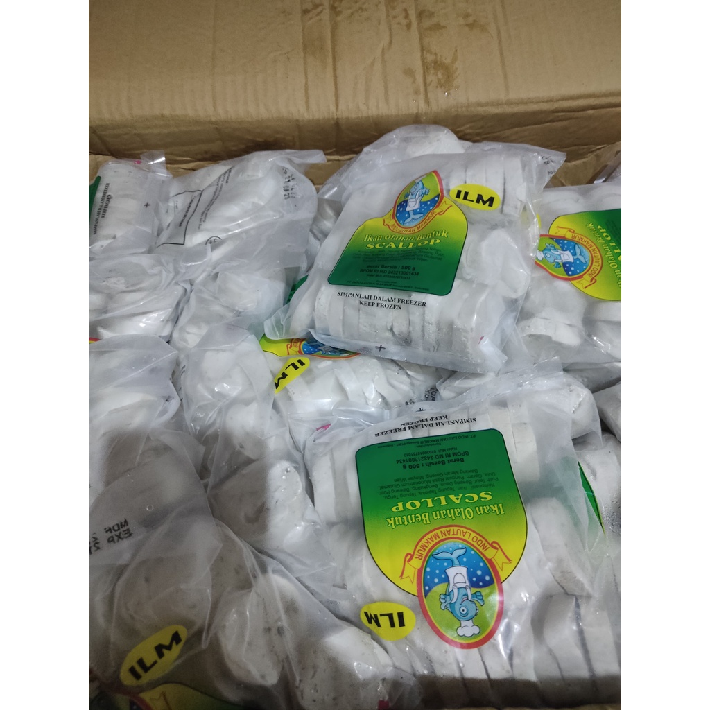Jual ilm scallop 500 gram | Shopee Indonesia