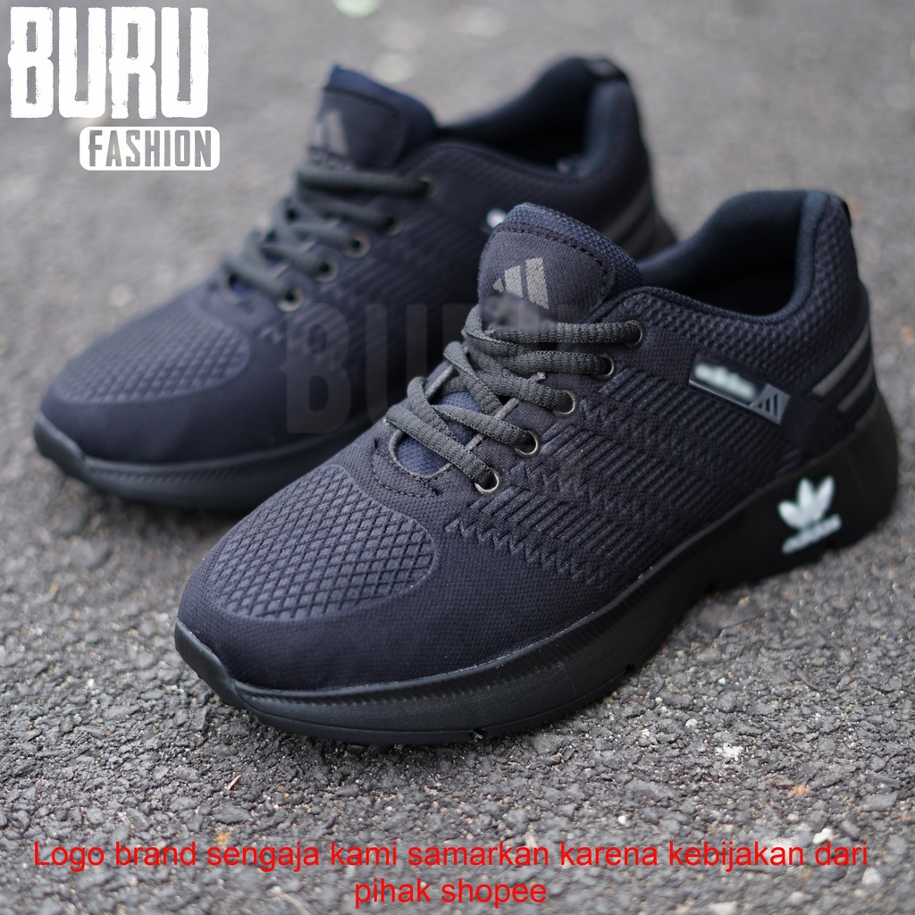 Jual Sepatu Sekolah Hitam SD SMP SMA SMK Kuliah Sepatu Olahraga Jogging ...