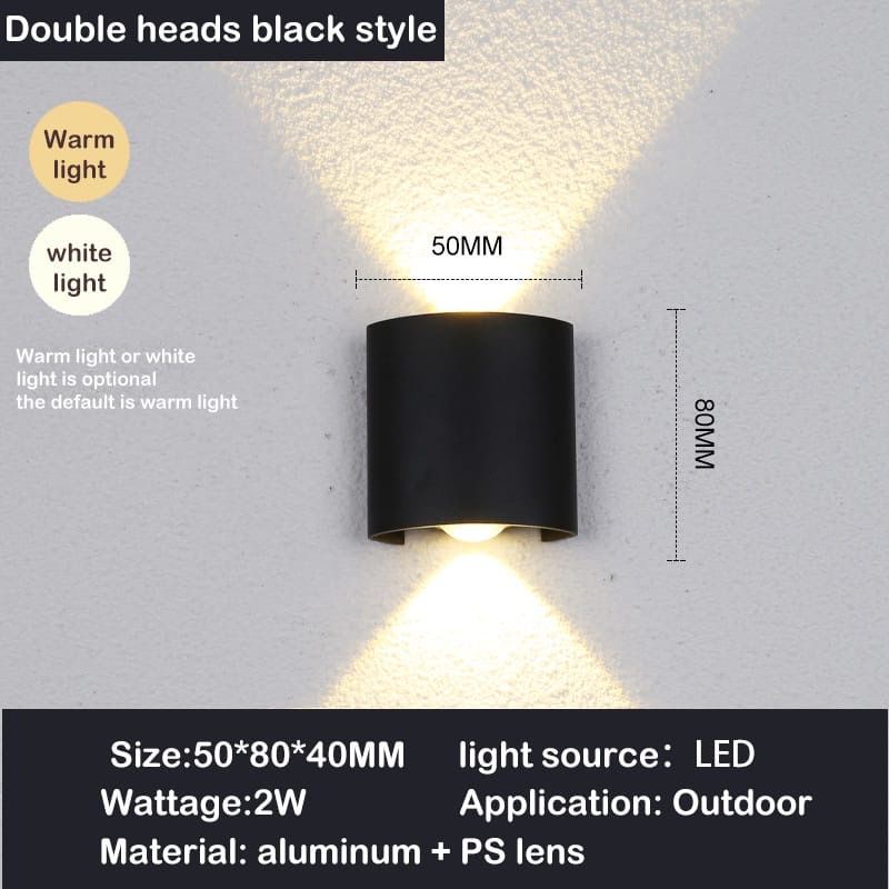 Jual Lampu dinding LED Wall Lamp Listrik 7W dan COB 2 MATA/Lampu tanam ...