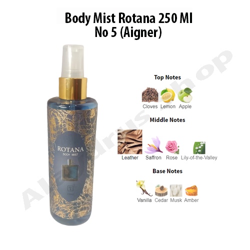 Jual Body Mist Rotana 250 Ml | Shopee Indonesia