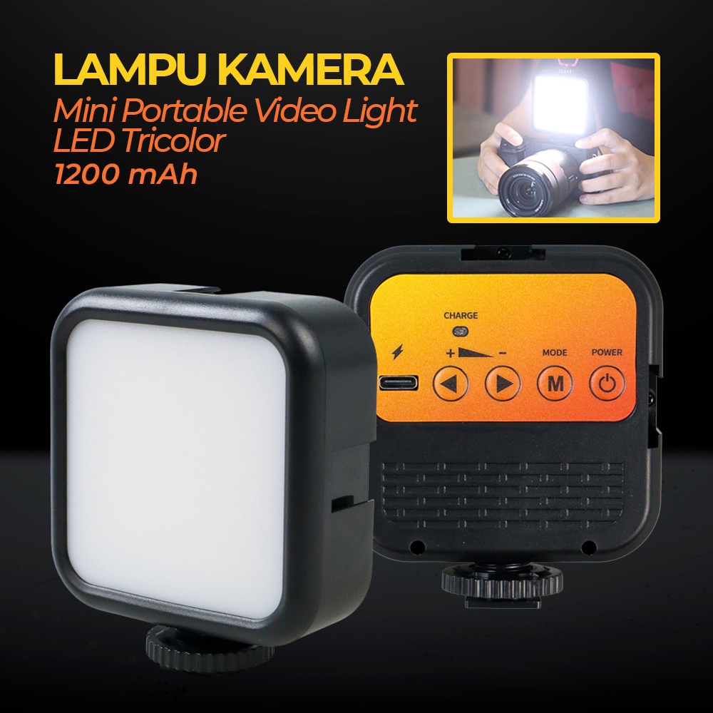 Jual Lampu Kamera Mini RGB LED Portable Photo Video Light | Shopee ...