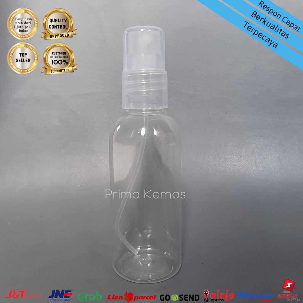 Jual Botol Sprayer 60 ml - botol skincare 60 ml - Botol 60 ml Sprayer ...