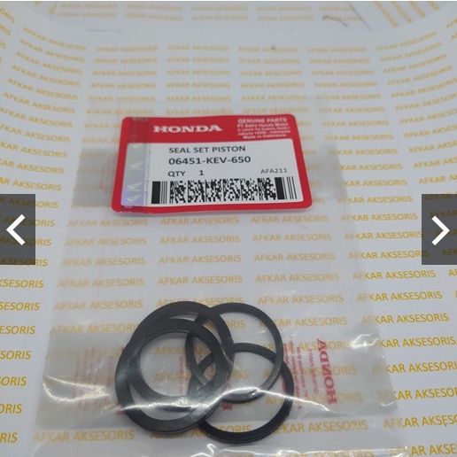 Jual vm_part, SEAL KALIPER CAKRAM ORING DEPAN SUPRA X FIT 125 KHARISMA TIGER (KEV) | Shopee ...