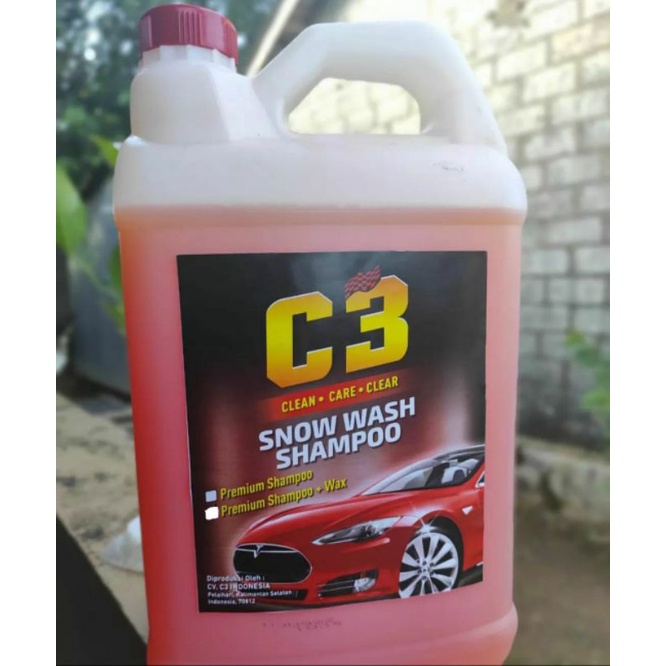 Jual sampo mobil Shampoo motor dan mobil salju 5 liter / sampo mobil ...