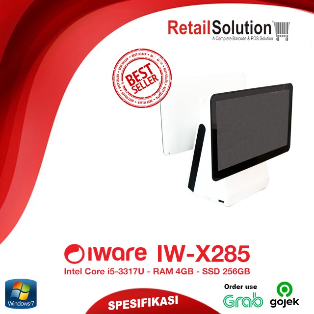 Jual PC All in One Touchscreen Windows - Iware X285 / X-285 Intel Core ...