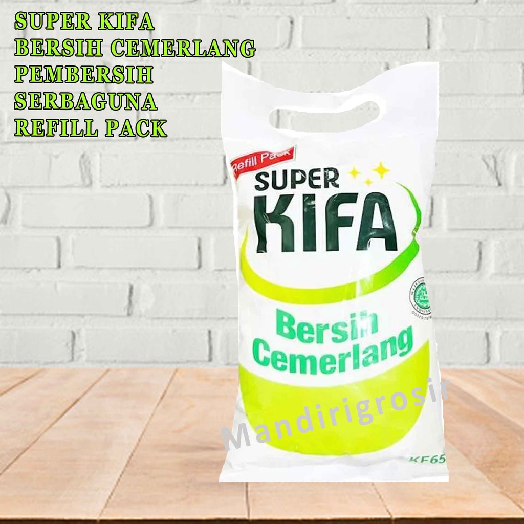 Jual Refill Pack* Super Kifa* Cleaner Shining Bright* 550g | Shopee ...