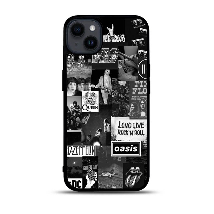 Jual Casing Case iPhone 11 12 13 14 15 16 Mini Pro Max Plus Rock N Roll ...