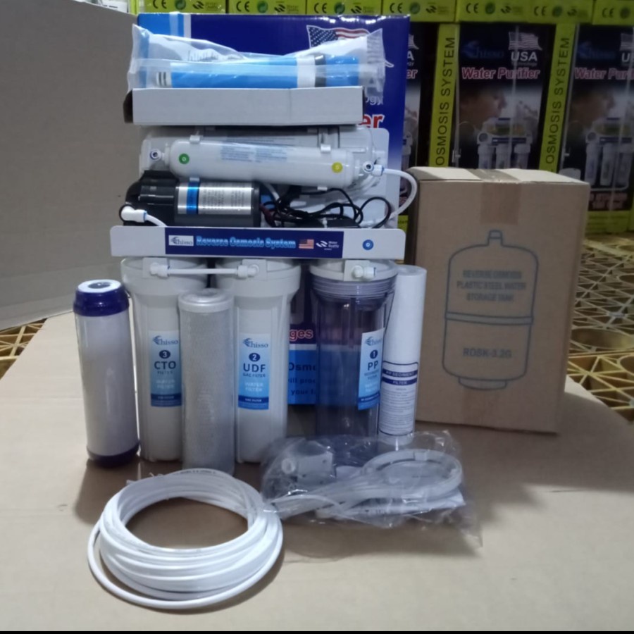 Jual Mesin Reverse Osmosis/ RO CHISSO 100 GPD | Shopee Indonesia
