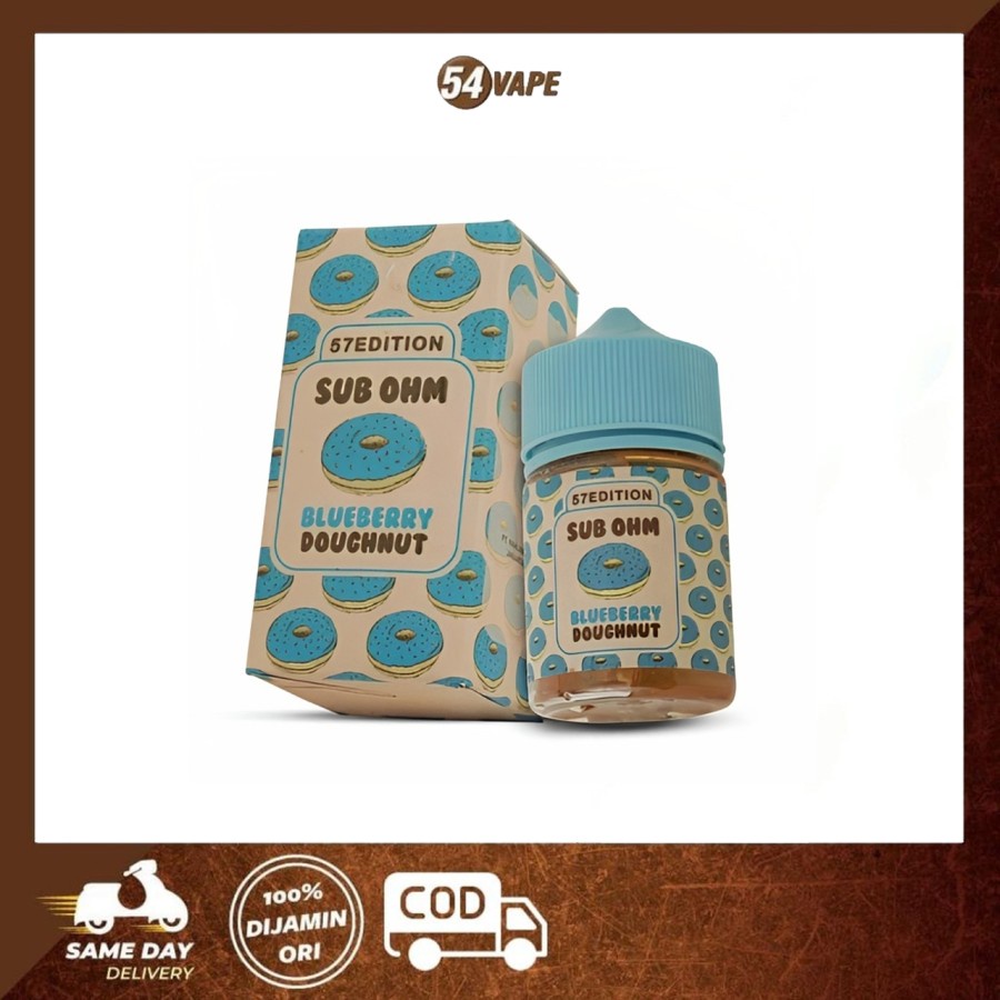 Jual Liquid Sub OHM Blueberry Doughnut 60ml | Shopee Indonesia