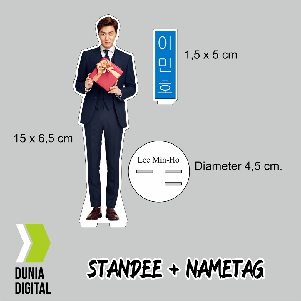 Jual Standee + Name Tag Custom | Shopee Indonesia