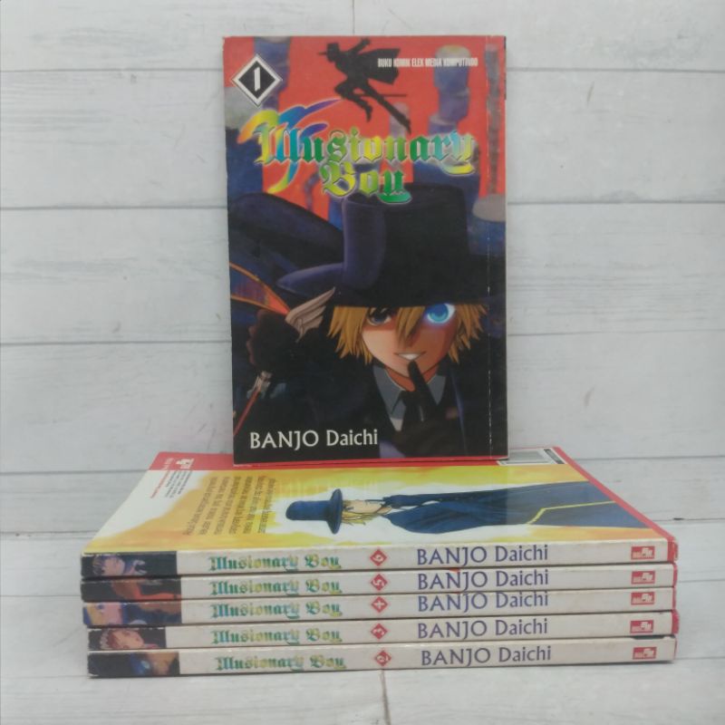 Jual Komik illusion Boy 1-6 Tamat Banjo Daichi | Shopee Indonesia