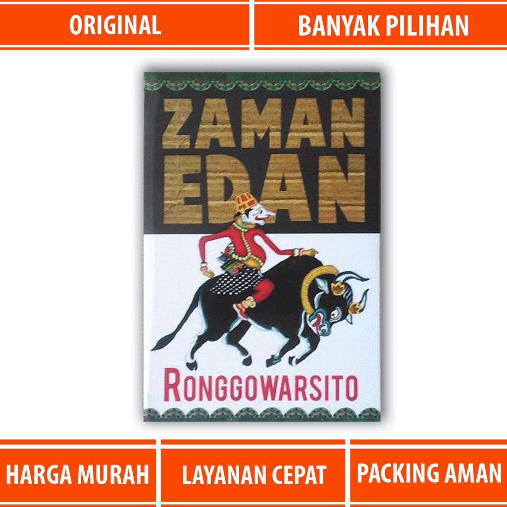 Jual Buku Budaya Jawa, Zaman Edan Karya Ronggowarsito | Shopee Indonesia