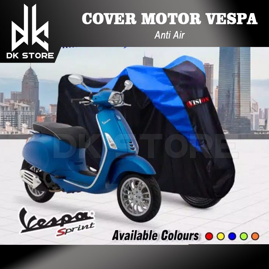 Jual Cover Motor Vespa/ Selimut Motor Vespa/ Jas Motor Vespa ...