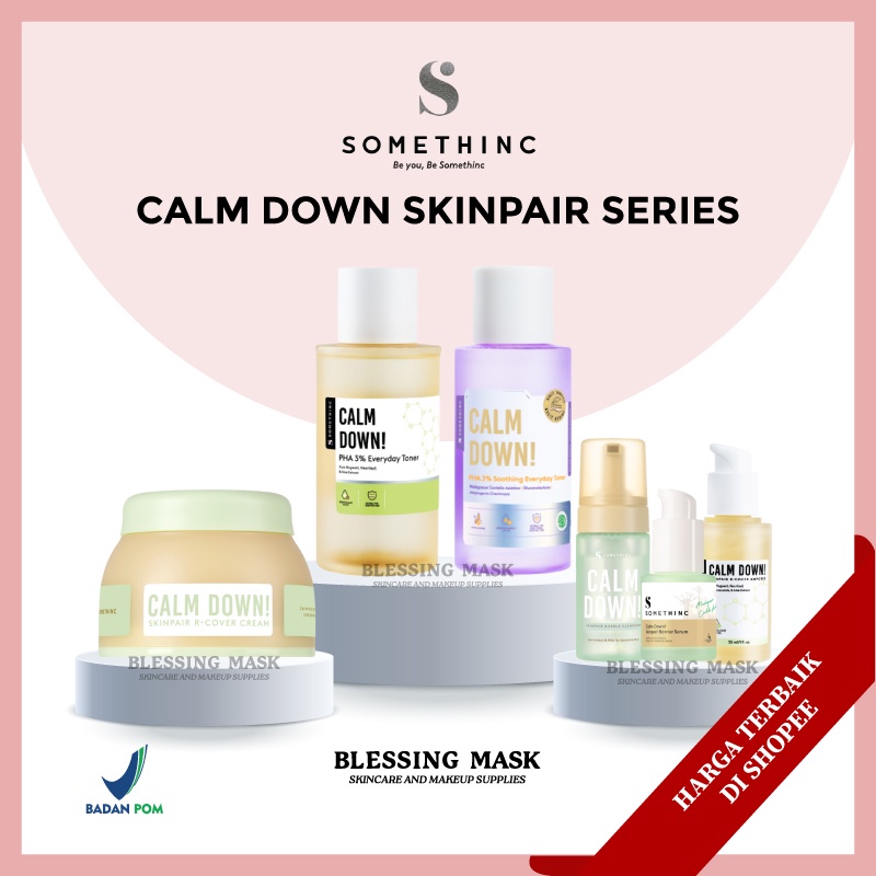 Jual SOMETHINC Calm Down! Series | Toner | Cleanser | Cream | Serum ...