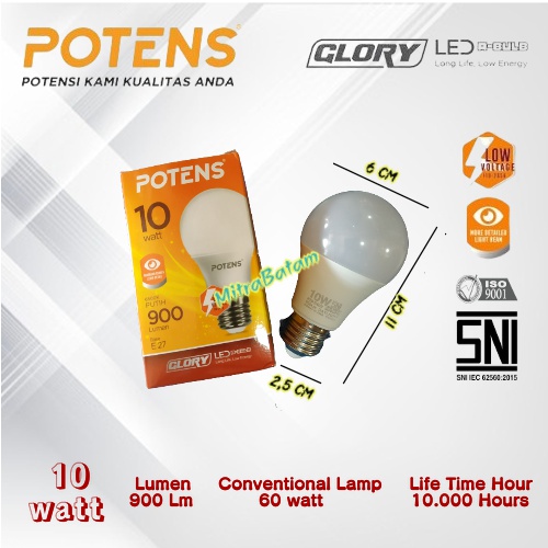 Jual Lampu Potens LED 10 Watt | Shopee Indonesia