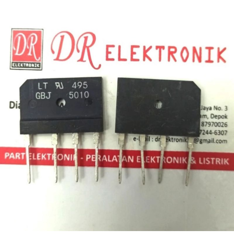 Jual Dioda Bridge 50a sisir ASLI 50 KBJ 5010 1000v jembatan sisir 4 ...
