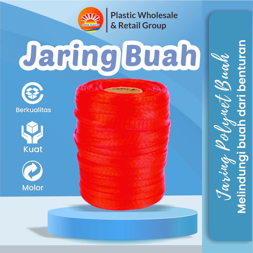 Jual Jaring Buah Polynet / Polynet Roll Best Fresh | Shopee Indonesia