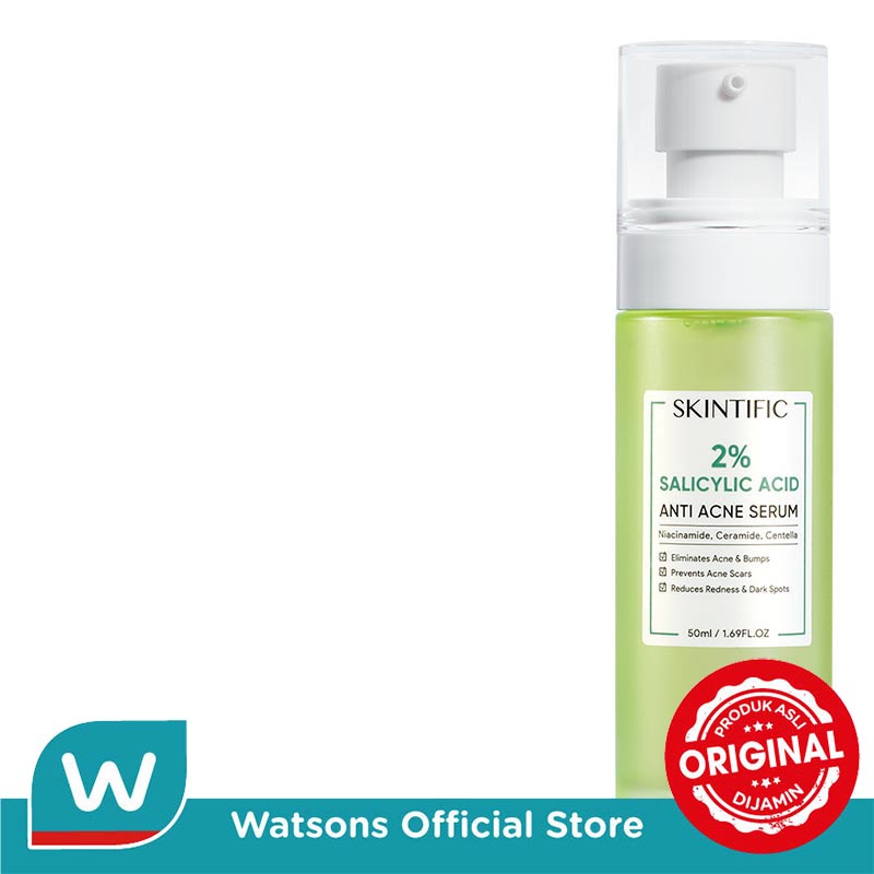 Jual SKINTIFIC 2% Salicylic Acid Anti Acne Serum 50 ML | Shopee Indonesia