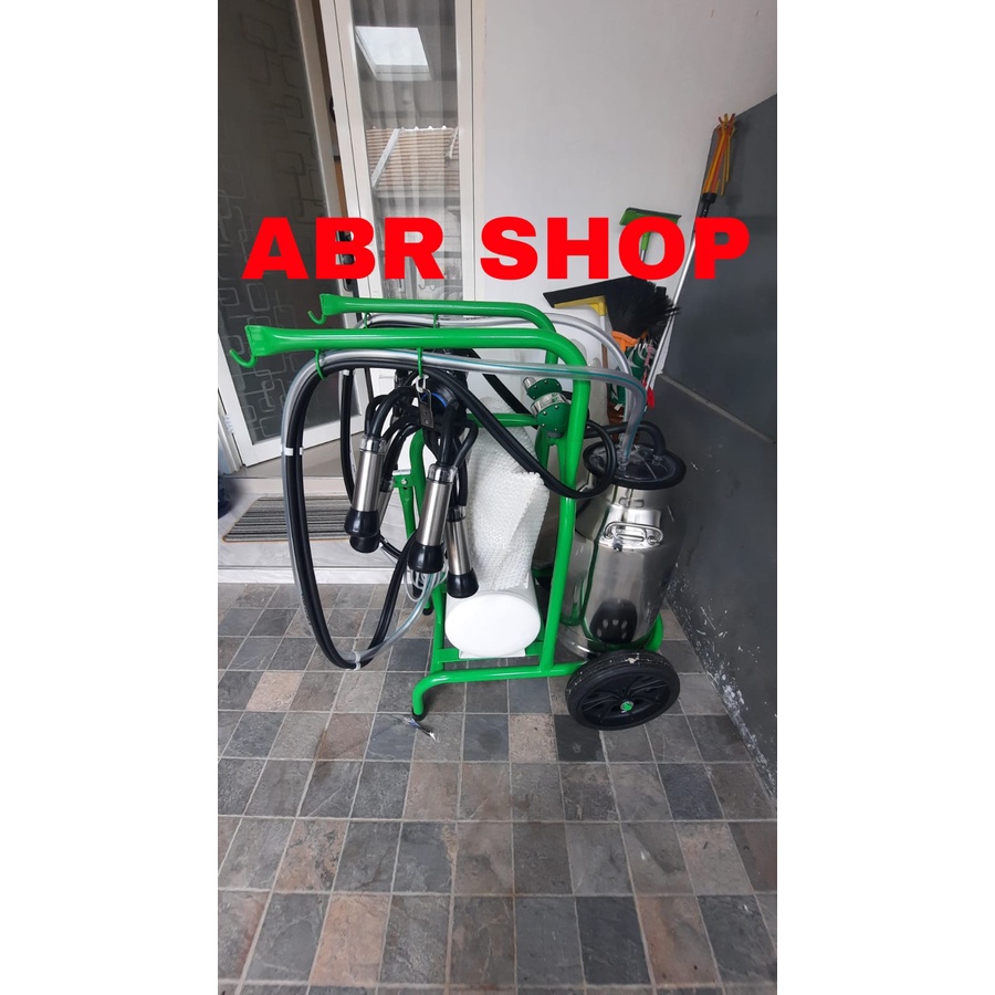 Jual Mesin perah sezer 2 cluster 1 bucket kapasitas 40 liter | Shopee ...