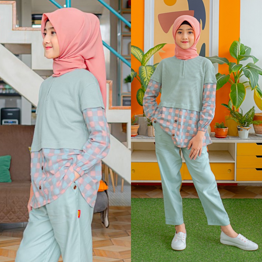 Jual Baju Setelan Anak Perempuan Tanggung Terbaru 5 Sampai 12 Tahun ...