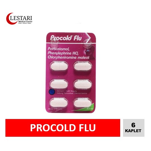 Jual Procold Flu [ Strip 6 Tablet] | Shopee Indonesia