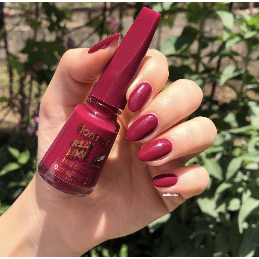 Jual JL38 Sangria - Flormar Nail Enamel Jelly Look - Flormar Nail ...