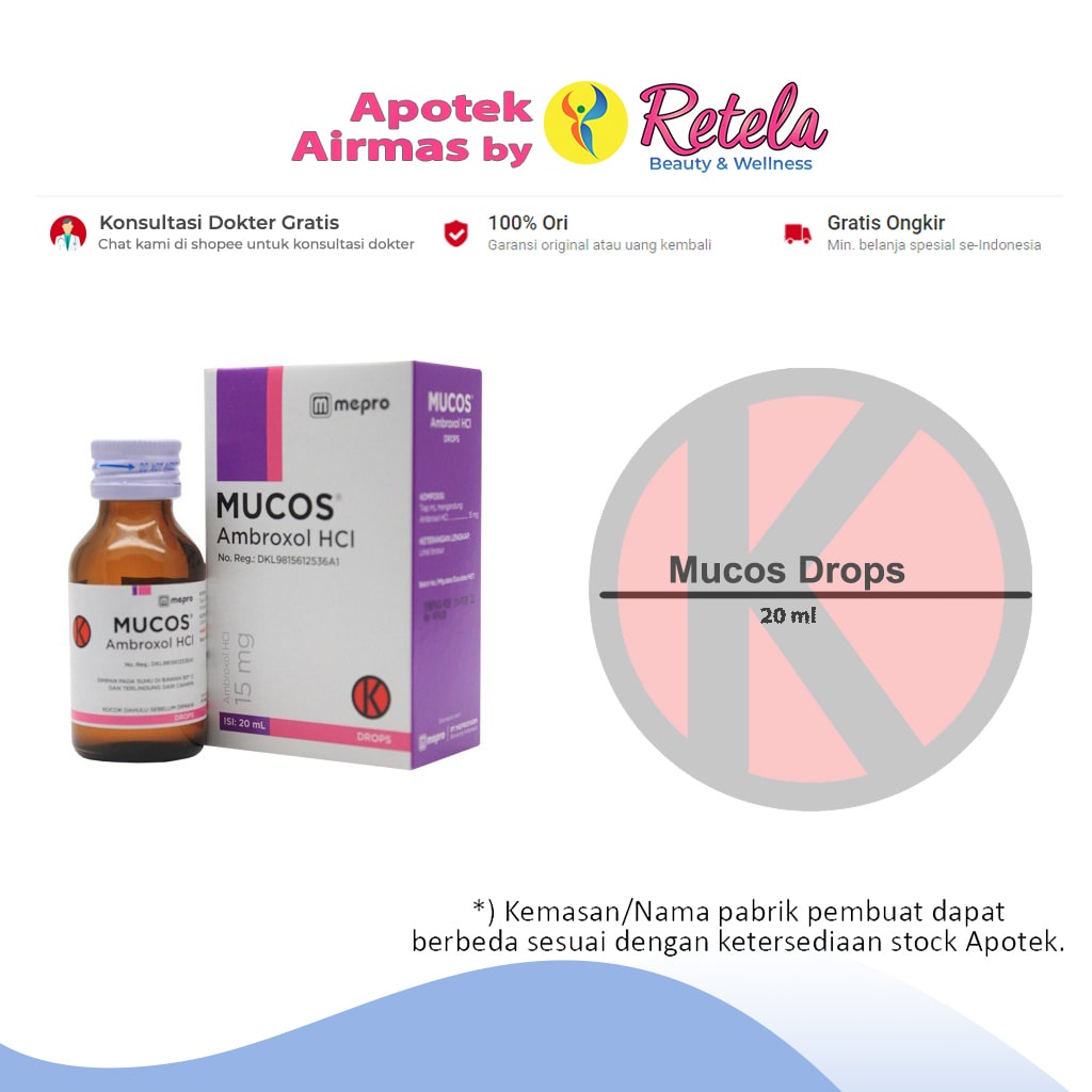 Jual MUCOS DROPS 20ML | Shopee Indonesia