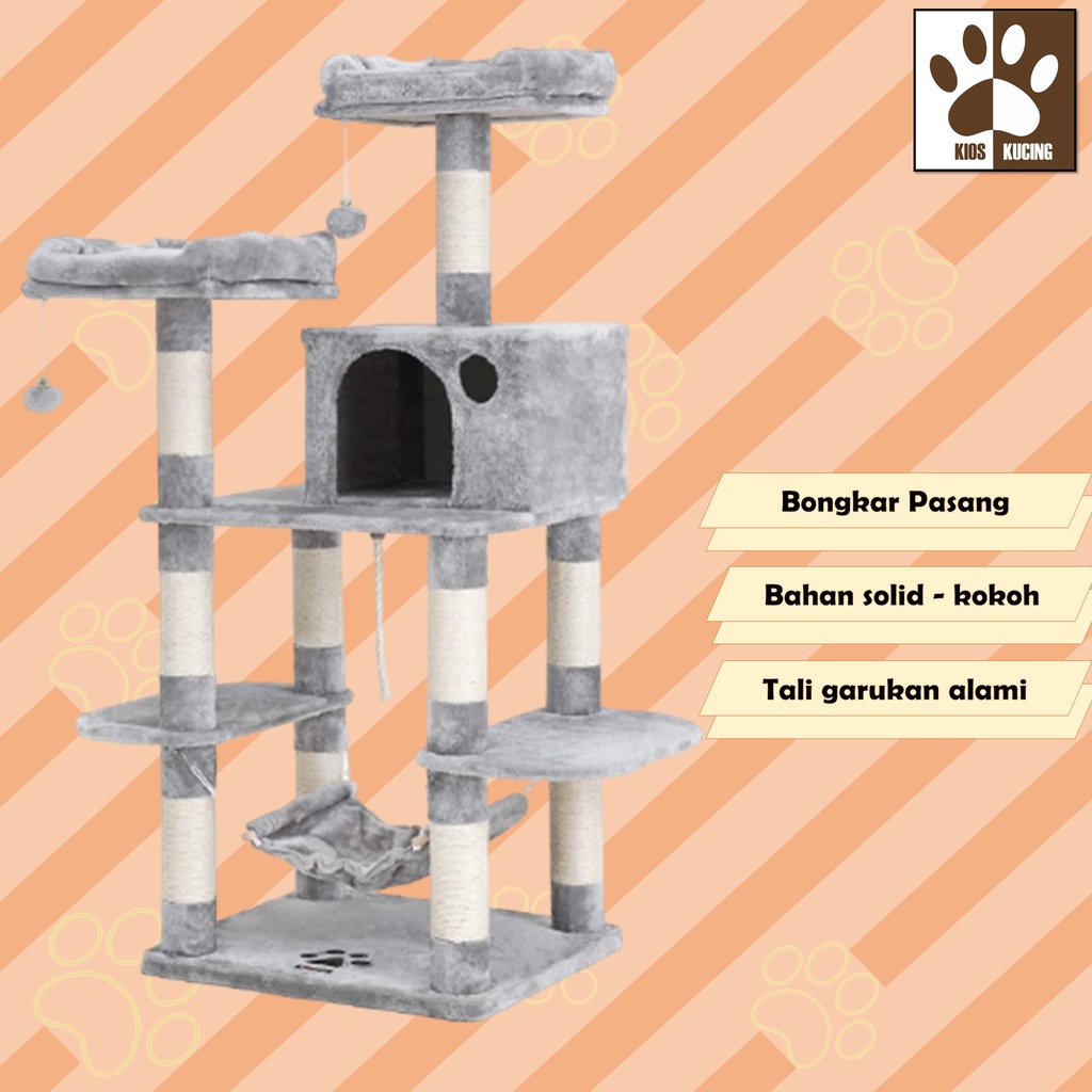 Jual CAT CONDO - KANDANG KUCING - CAT SCRATCHER - PANJATAN KUCING ...