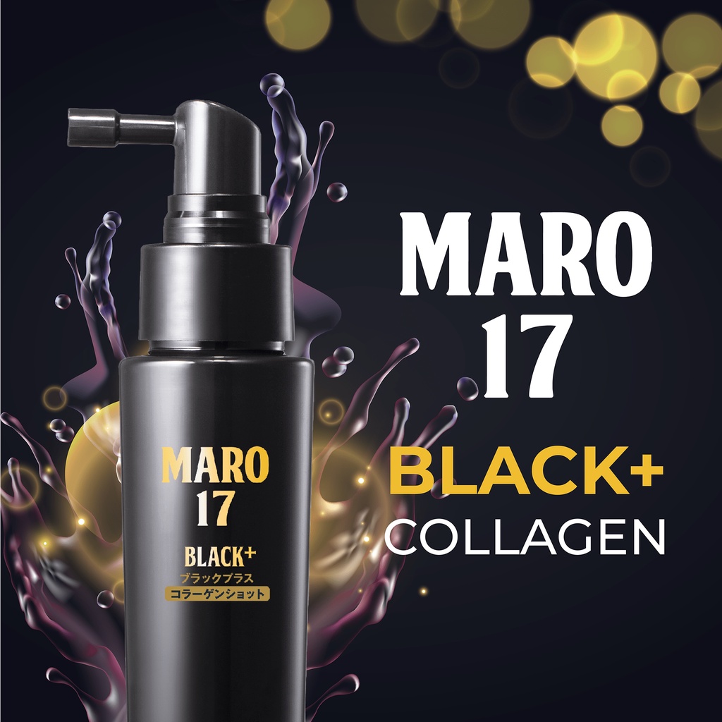 Jual MARO17 Black Plus Collagen Shot | Shopee Indonesia