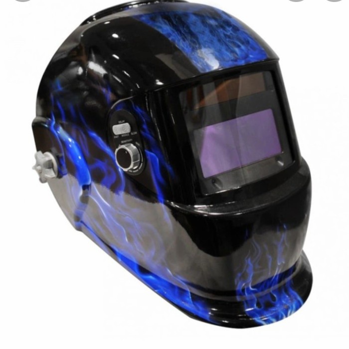 Jual Helm Kedok Las Kepala Otomatis Krisbow Tipe Kw10070177 Model Dark ...