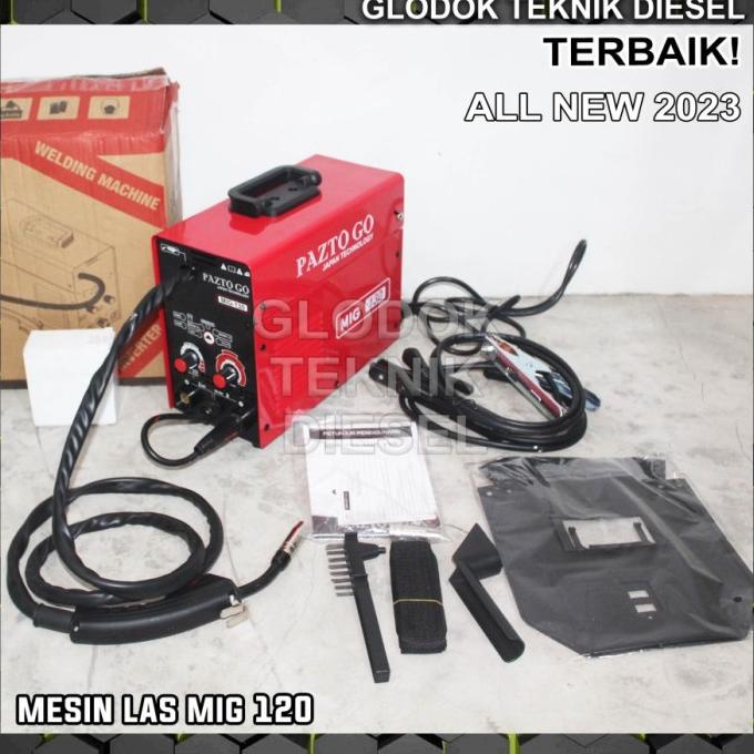 Jual MESIN LAS MIG 120 A CO2 TANPA GAS WELDING MIGi GASLESS JAPAN ...