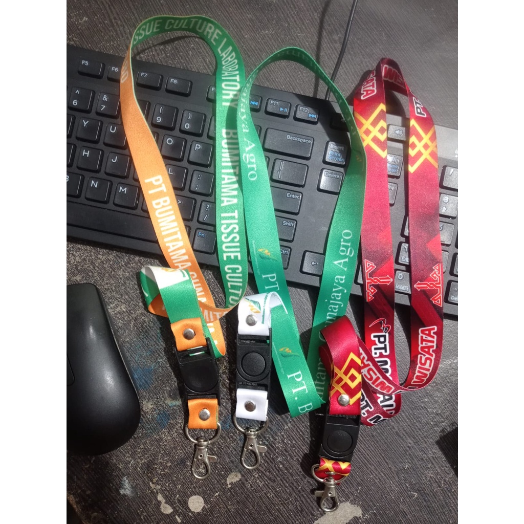 Jual LANYARD PRINTING, LANYARD PRINT, LANYARD FULL COLOR, LANYARD ID ...
