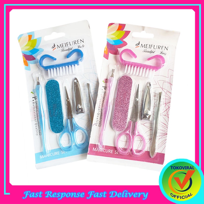 Jual Set Alat Menicure Pedicure / Paket Perlengkapan Meni Pedi ...