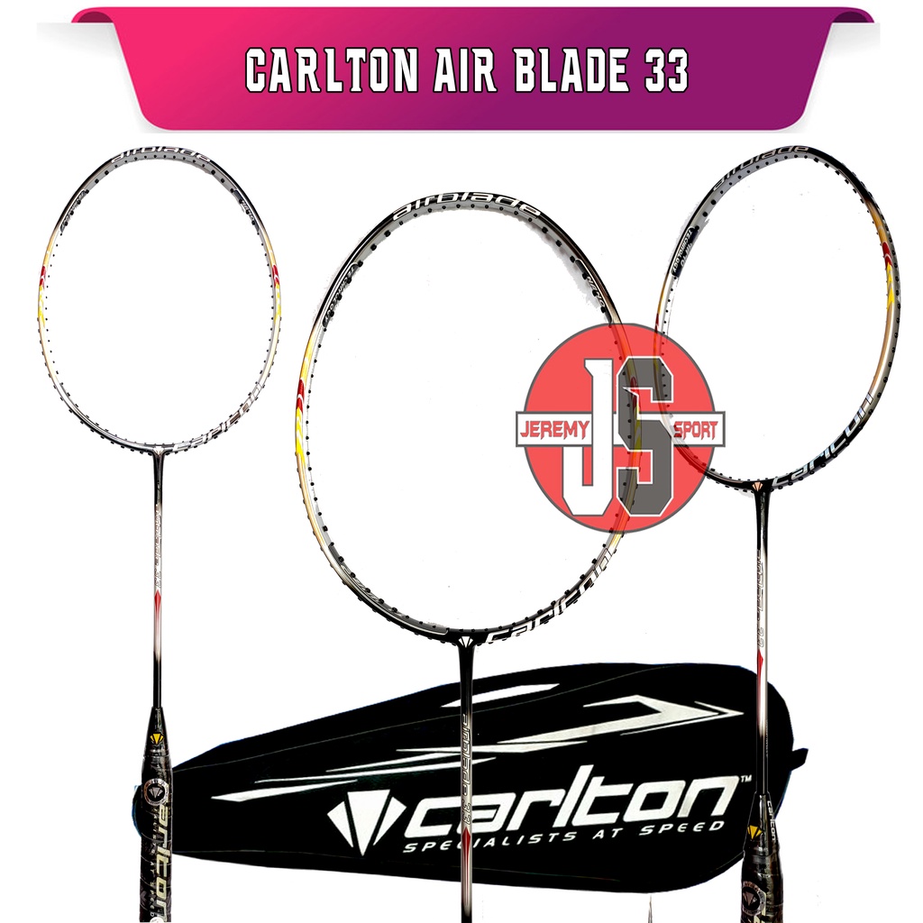 Jual Raket Badminton Carlton Airblade 33 Original | Shopee Indonesia