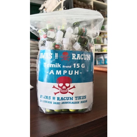 Jual TEMIK BRAND 15G RACUN TIKUS DAN BABI HUTAN | Shopee Indonesia