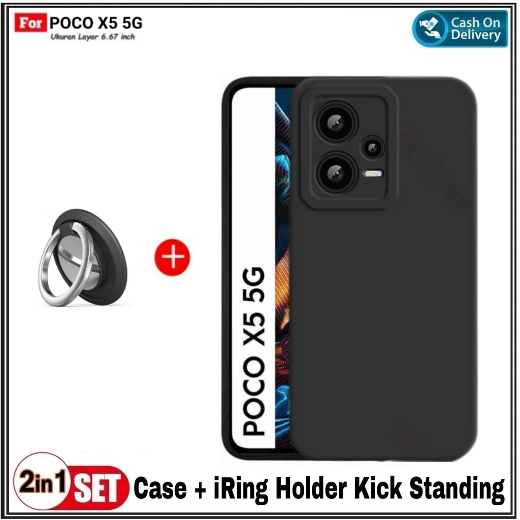 Jual Case Xiaomi POCO X5 5G Soft Casing Premium Free Ring Casing Hp ...