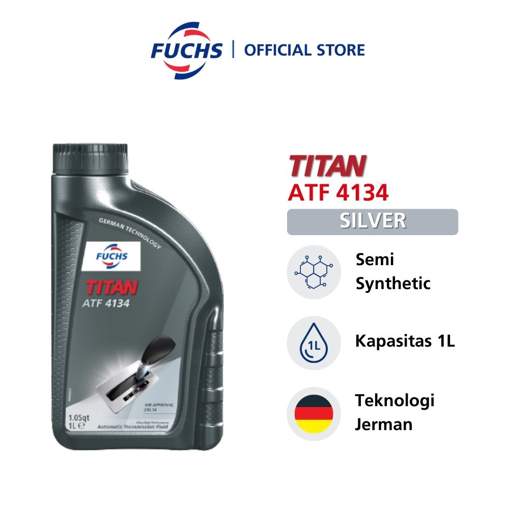 Jual FUCHS TITAN ATF 4134 Automatic Transmission Fluid 1L - Oli ...