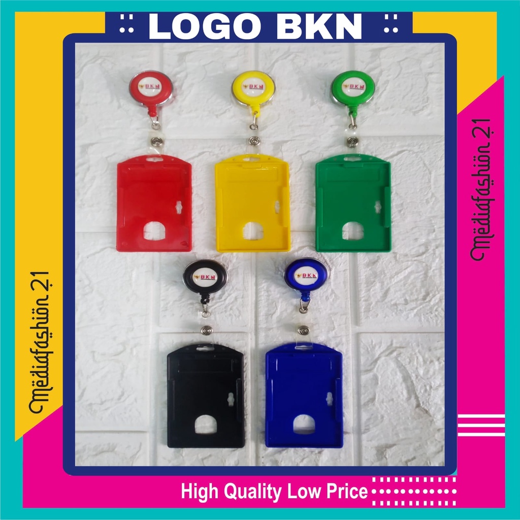 Jual LOGO BKN (BADAN KEPEGAWAIAN NEGARA) + GANTUNGAN YOYO ID CARD ...