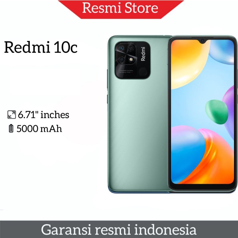 Jual XIAOMI REDMI 10c RAM 4/128GB - 4/64GB NEW BNIB | Shopee Indonesia