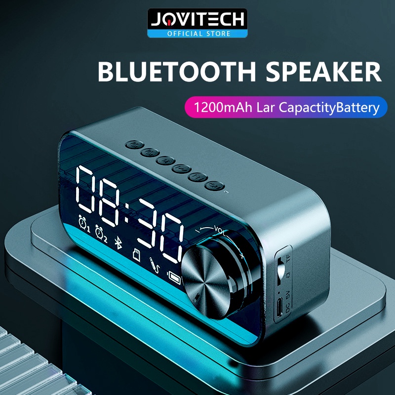 Jual Jovitech Speaker Jam Led Bluetooth Portable Stereo Original ...