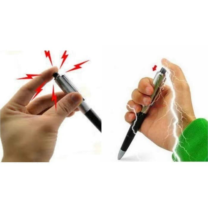 Jual Shocking Pen Pulpen Setrum Mainan Prank Setrum Pena Palsu Listrik ...